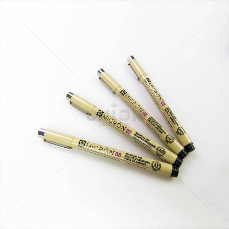 SAKURA ปากกา PIGMA MICRON 08 สีดำ #49