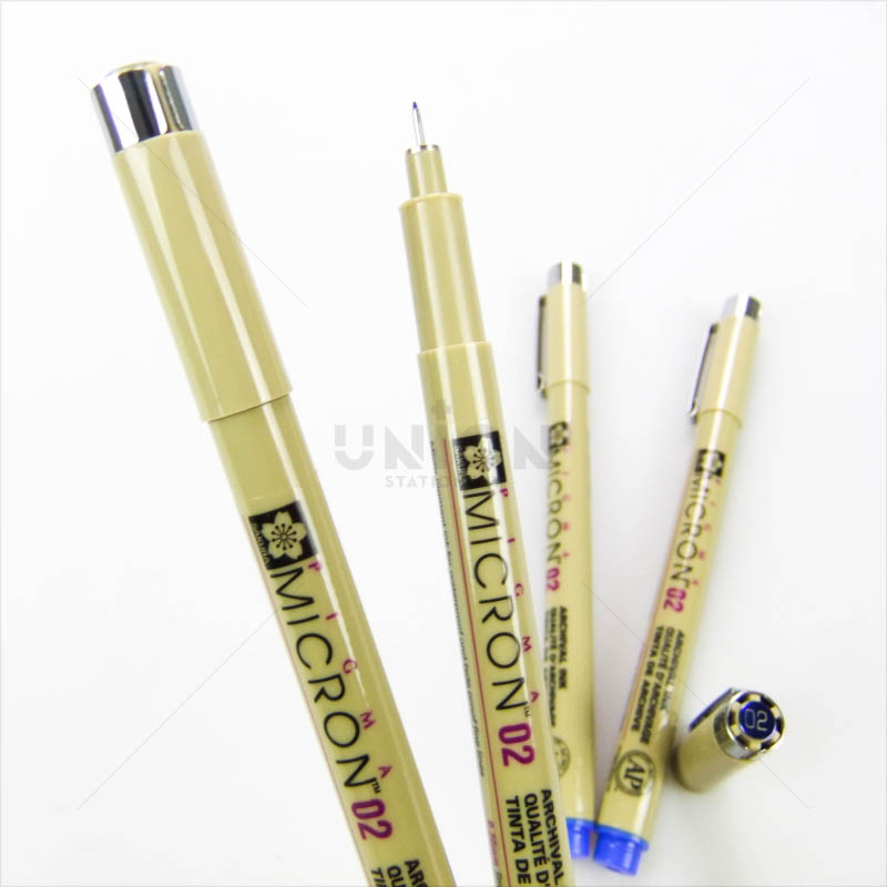 SAKURA ปากกา PIGMA MICRON 02 สีน้ำเงิน #36
