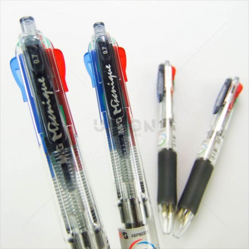 M&G ปากกาลูกลื่น กด 4 สี ABP-80371